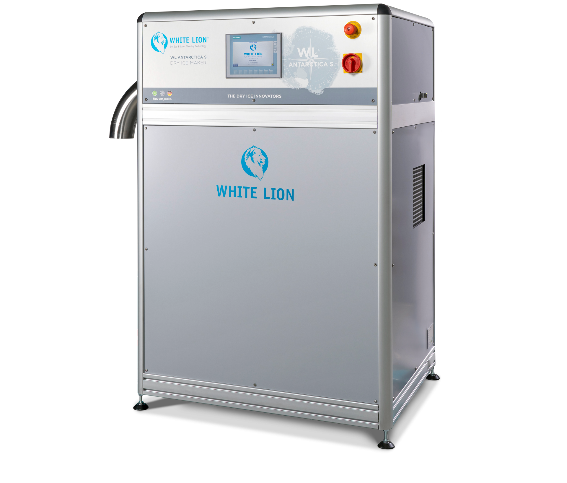 Dry ice production: The production of dry ice - White Lion